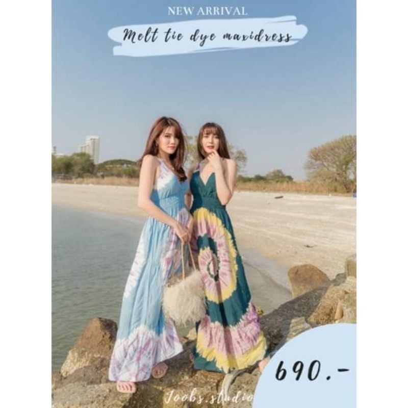 เดรสมัดย้อม แบรนด์ Joob.studio | Shopee Thailand