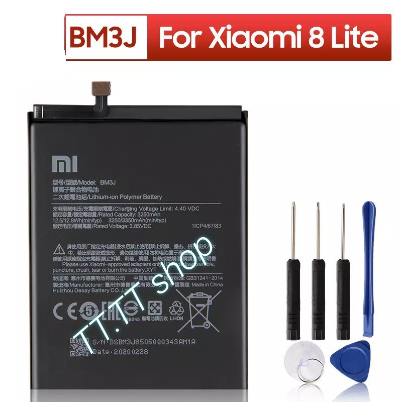 แบตเตอรี่ แท้ Xiaomi Mi 8 Lite BM3J 3350mAh ส่งจาก กทม | Shopee Thailand