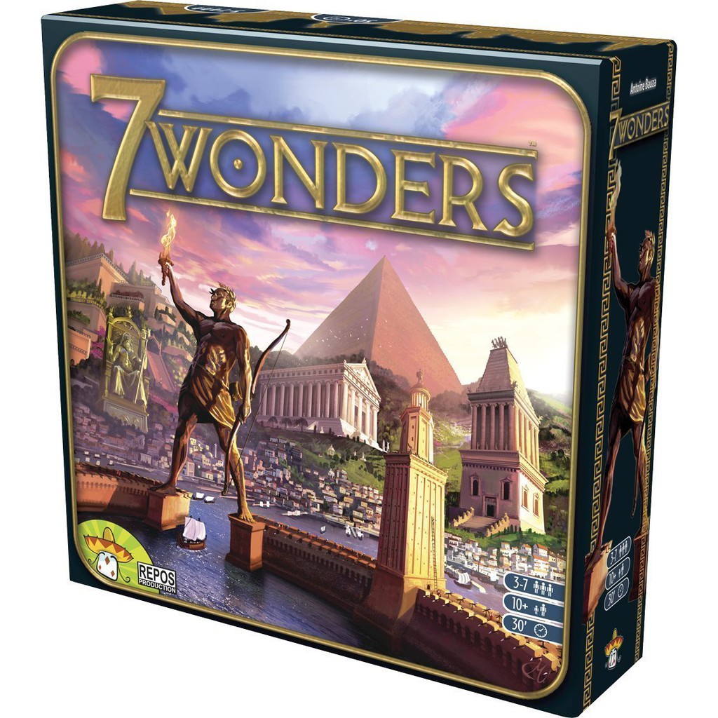 7 Wonder - Board Game (ENG) | Shopee Thailand
