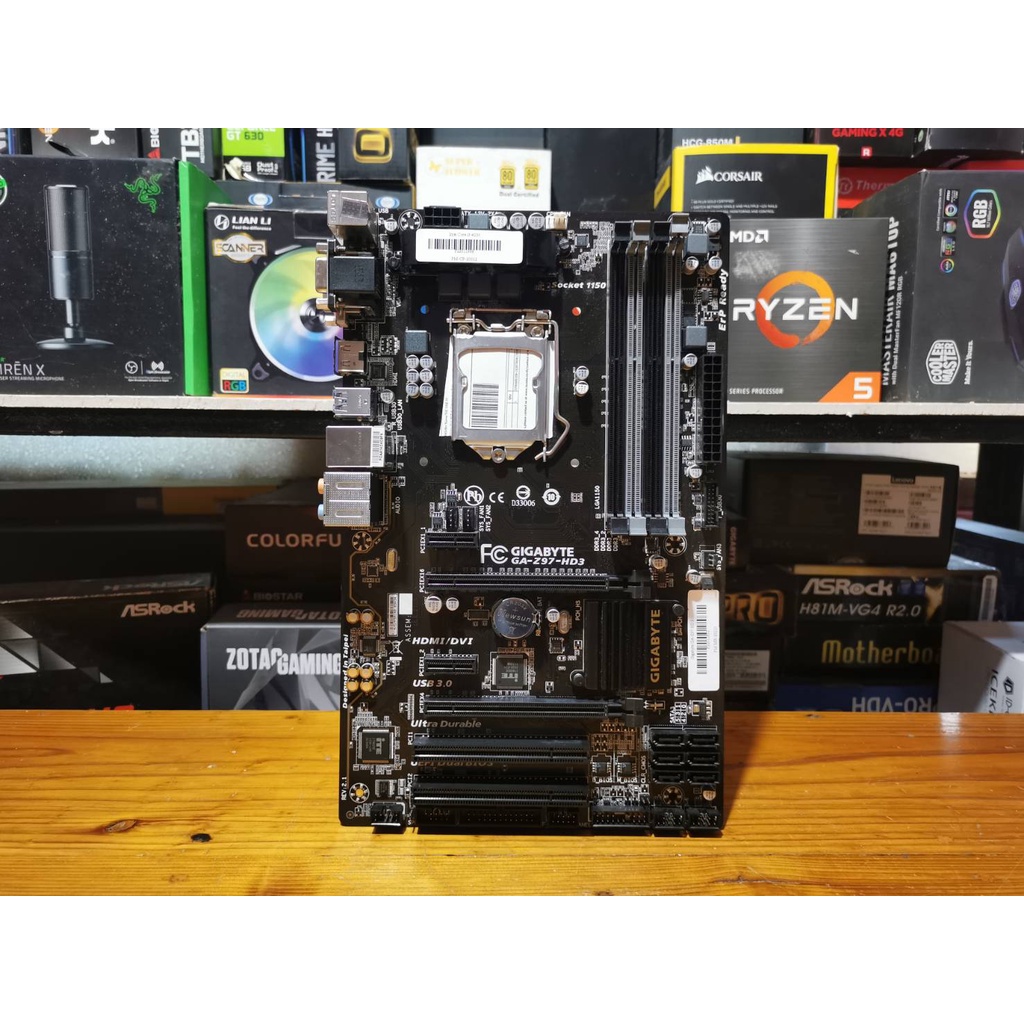 เมนบอร์ด(mainboard)Gigabyte GA-Z97-HD3 (socket1150) | Shopee Thailand