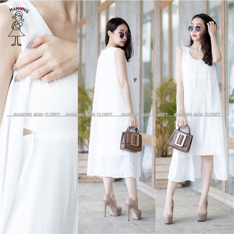 ชุดให้นมMamongใหม่มาก ใส่ตั้งแต่ตั้งท้องได้เลย | Shopee Thailand
