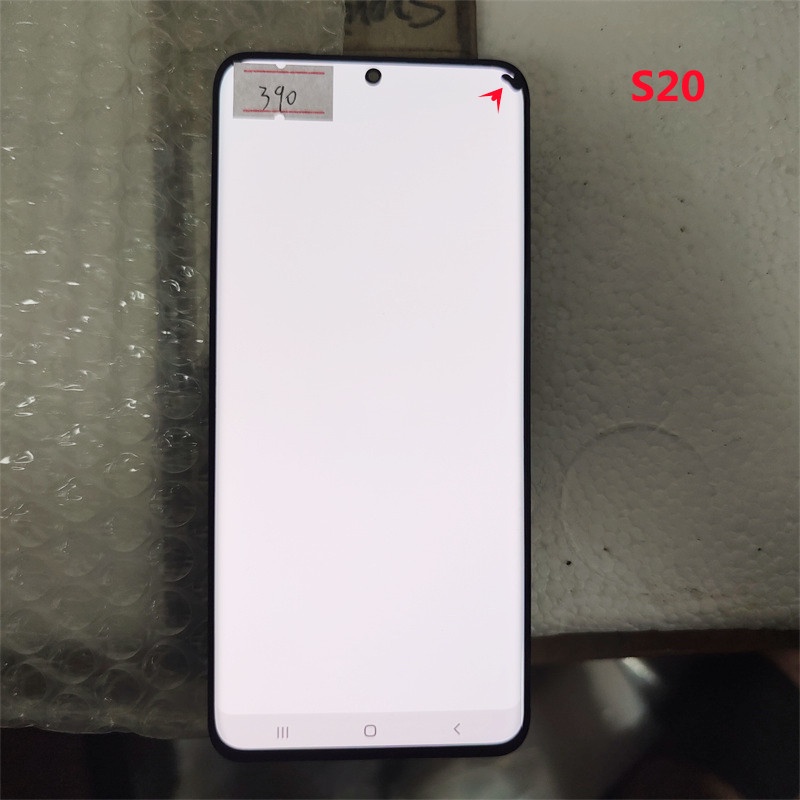 Original Super AMOLED display touch screen For Samsung Galaxy S20 G980F S20 G985F S20PLUS G985U ...