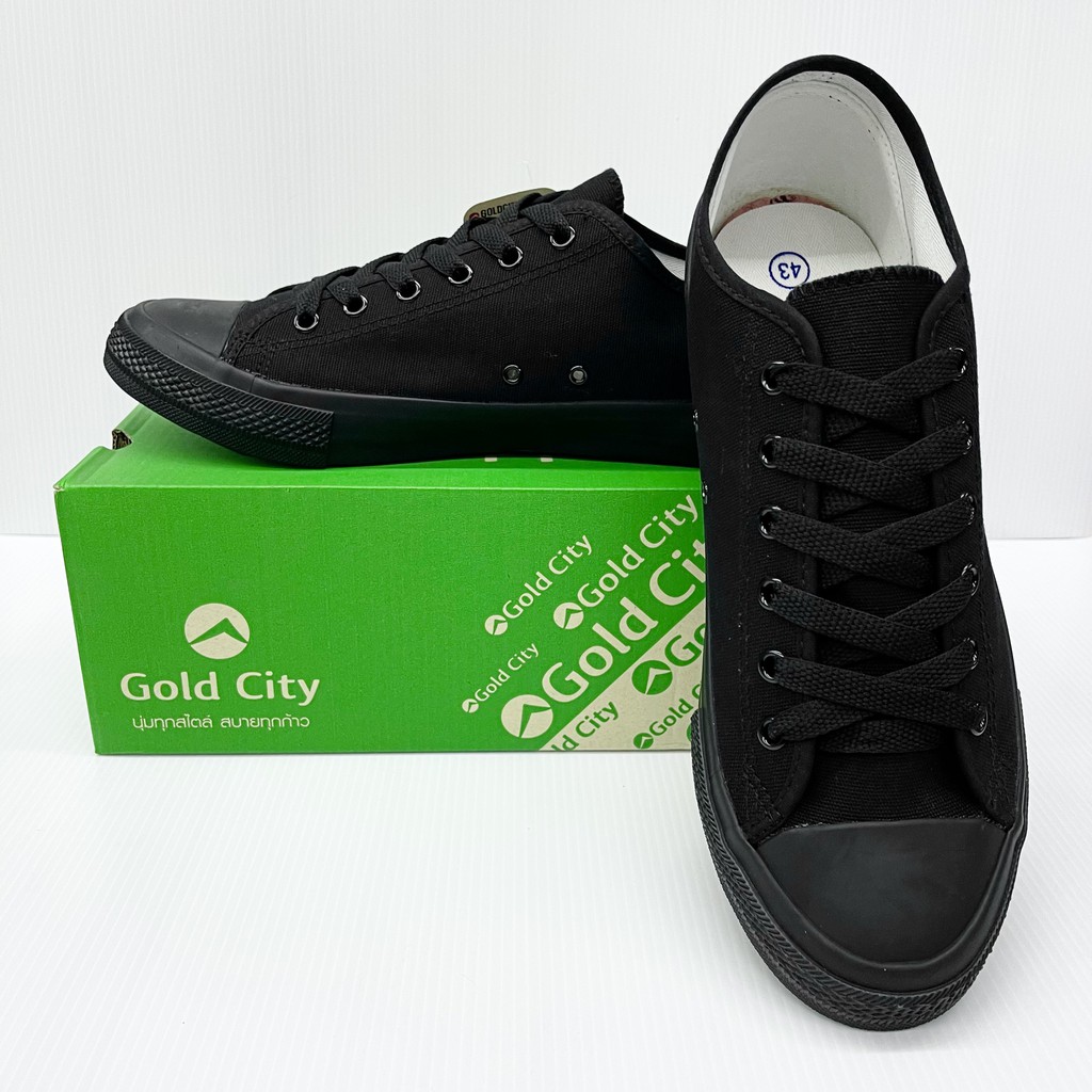 รองเท้าผ้าใบ รองเท้าผ้าใบลำลอง โกล์ด ซิตี้ Gold city Goldcity 1207 ขนาด 38-45 | Shopee Thailand