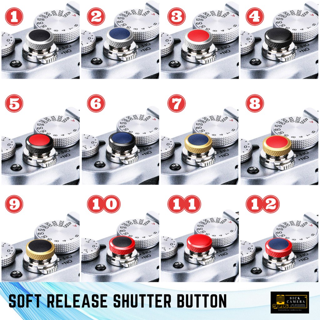 ปุ่มชัตเตอร์ JJC ️ของแต่งกล้องพร้อมส่ง Soft release shutter button | Shopee Thailand