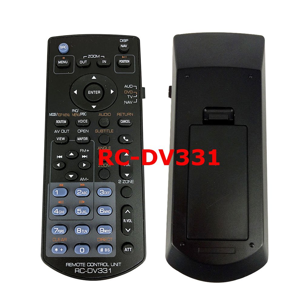 RC-DV331 for Kenwood Receiver Remote Control for DDX516 DDX616 DNX5160 DNX6020EX DNX6160 ...