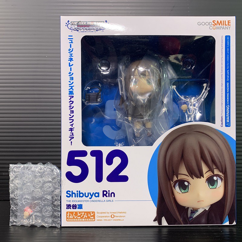 Nendoroid 512 Rin Shibuya [Lot Good Smile Online] w/Bonus (THE IDOLM ...