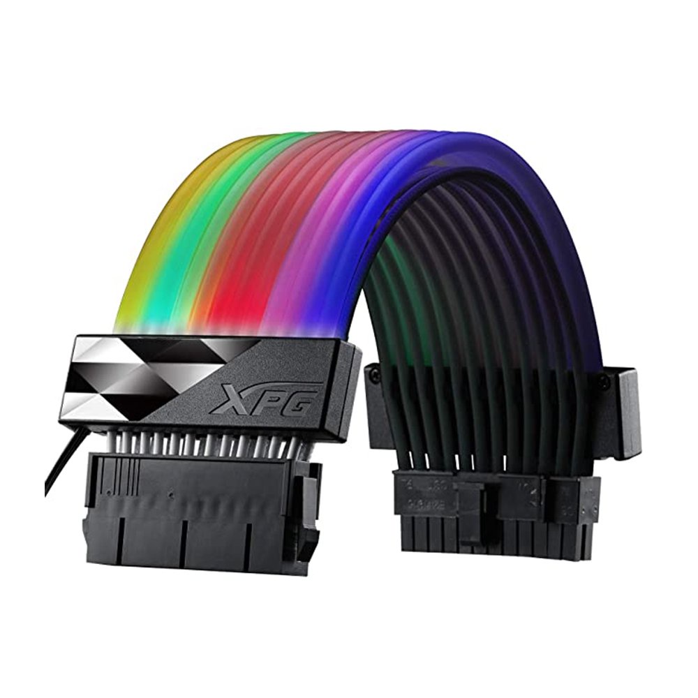 SLEEVED CABLE (สายถัก) XPG ARGB EXCABLE FOR MAINBOARD # XPG PRIME ARGB ...