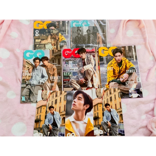 นิตยสาร GQ ปกมาร์คแบม | Shopee Thailand