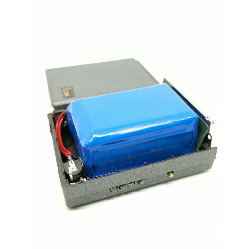 แบตเตอรี่ลิเธียม ICom 2G 8.4V-12.6v 3000mAh-4000mAh พร้อมอะแดปเตอร์ ...