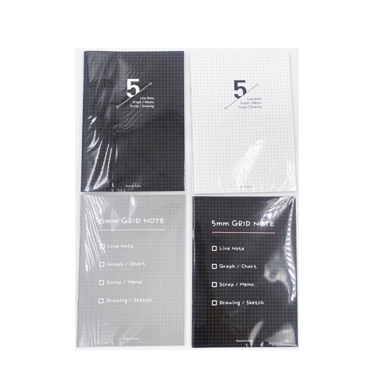 Ropamoda สมุดโน้ตเส้นกริด grid A5 5mm ขนาด 5 มม. Made In Korea (07400) | Shopee Thailand