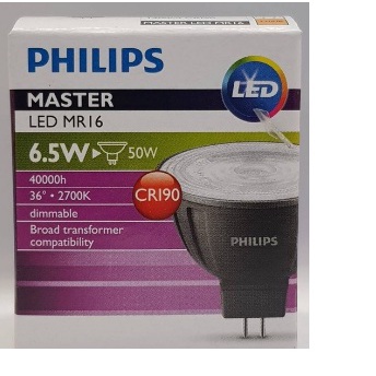 Philips Master LED MR16 6.5W 12V Dimmable | Shopee Thailand