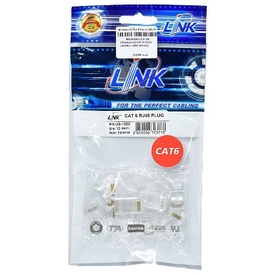 LINK CAT6 RJ45 (10/Pack) MODULAR PLUG (ตัวผู้) (US-1002) | Shopee Thailand