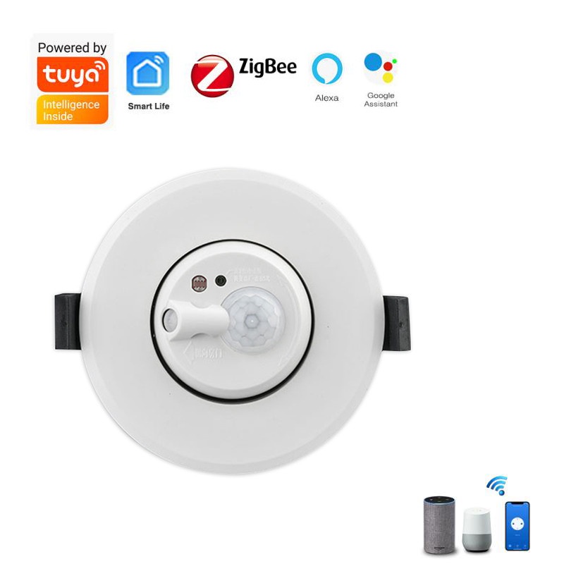 Tuya ZigBee Smart Human Body Sensor Tuya Ceiling-mounted Human Body ...