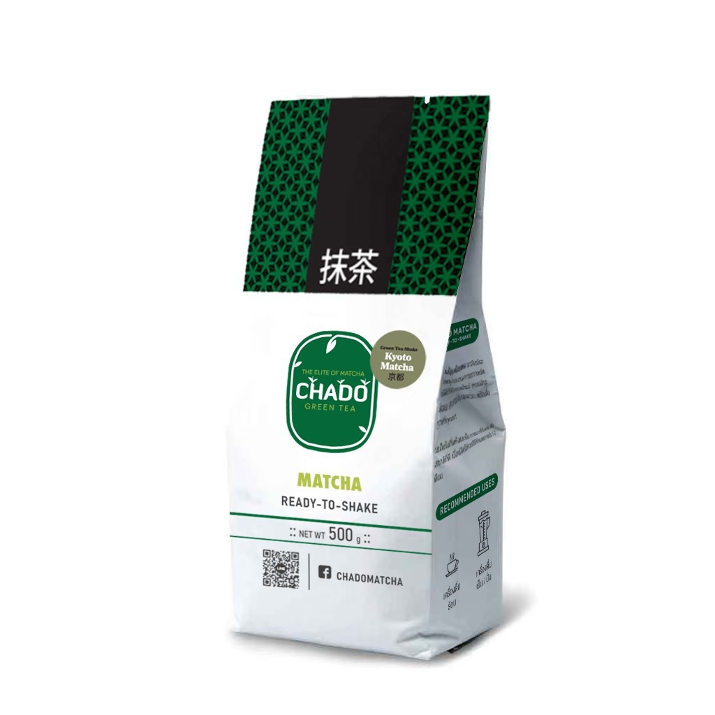 CHADO Kyoto Matcha ชาโดะผงชาเขียวมัทฉะจากญี่ปุ่น ขนาด 500 กรัม | Shopee ...