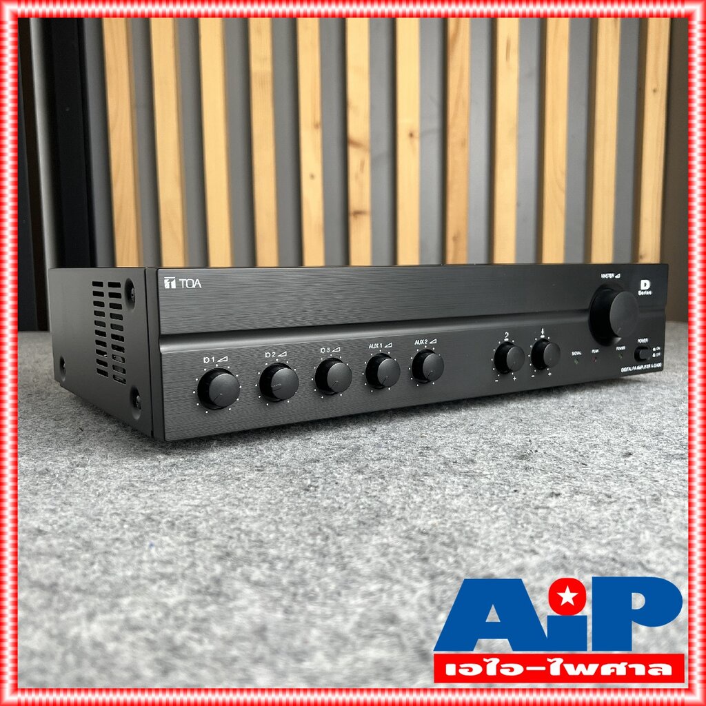 TOA A-2240D-AS แอมป์ เครื่องขยายเสียง A 2240 D AS A2240AS AMP amp แอมป์ ...