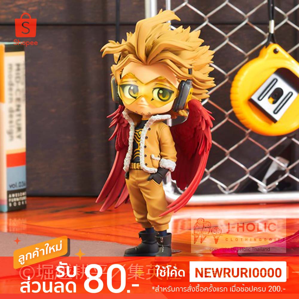 แท้/ญี่ปุ่น🇯🇵 HAWKS Keigo Takami MY HERO ACADEMIA Q posket Figure ...