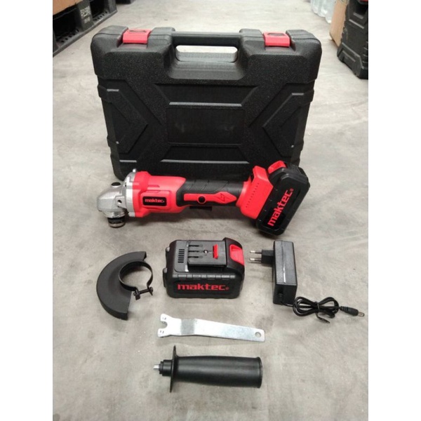 ชุดกระเป๋า #เครื่องเจียรไร้สาย #หินเจียรแบต MAKTEC 118V ขนาด 4 นิ้ว ...