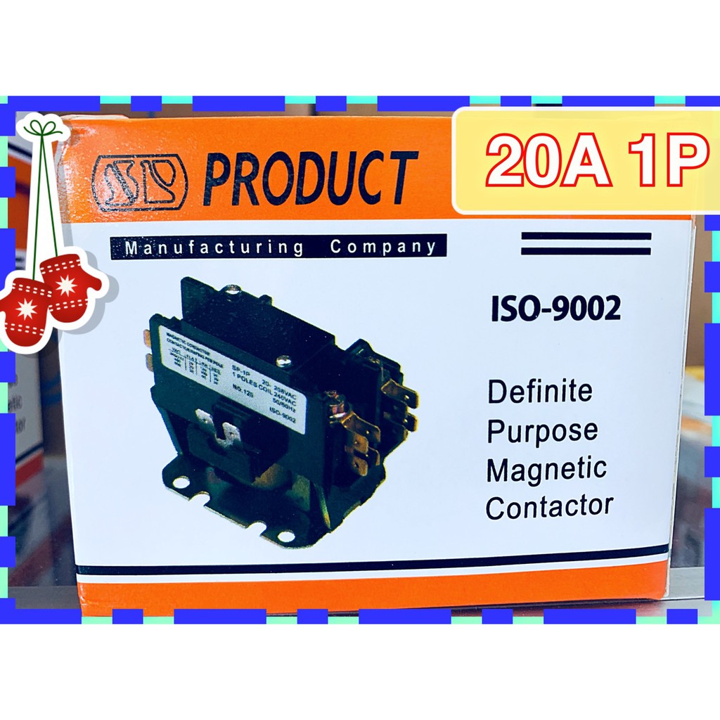 Magnetic Contactor 20A 1P /SP 50/60Hz แม็คเนติก | Shopee Thailand