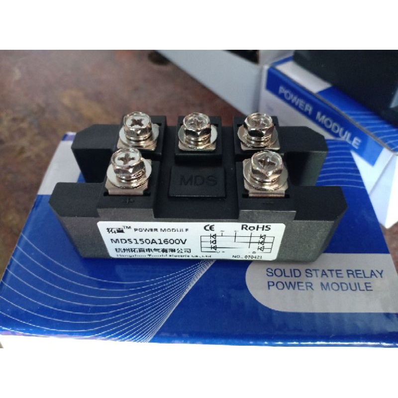 Powerไดโอด MDS 100A 1600V ไดโอดบริจ เพลททองแดง อย่างดี | Shopee Thailand