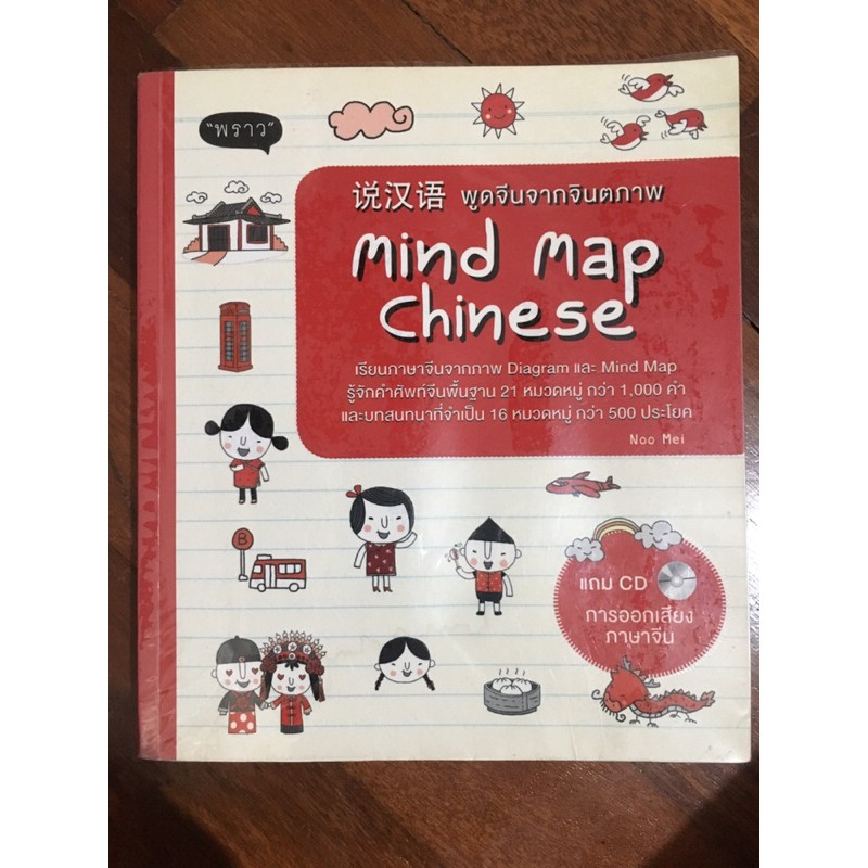 Mind map Chinese พูดจีนจากจินตภาพ | Shopee Thailand