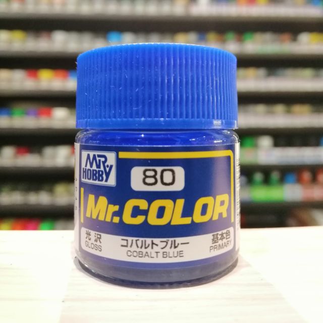 สี Mr.COLOR no.80 COBALT BLUE @ INTOYS KORAT | Shopee Thailand