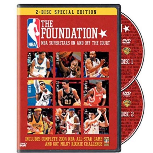 NBA FOUNDATION -NBA SUPERSTARS ON AND OFF THE COURT [DVD-SOUNDTRACK ...