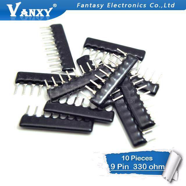 10pcs DIP excusion 9pin 330 โอห์ม A331J A331 330R 9A331 ตัวต้านทาน ...