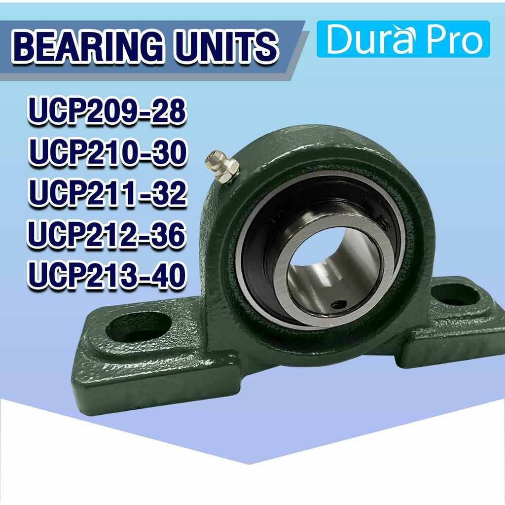 UCP209-28 UCP210-30 UCP211-32 UCP212-36 UCP213-40 ตลับลูกปืน เพลานิ้ว BEARING UNITS UC + P = UCP ...