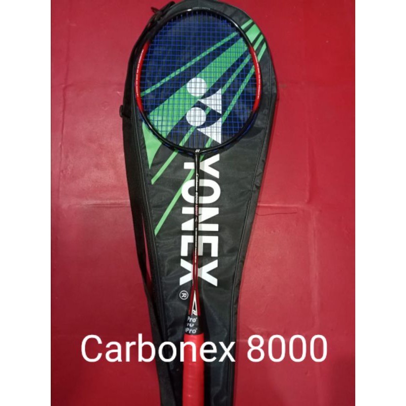 Carbonex 8000 BADMINTON ไม้แบดมินตัน แถมฟรีกระเป๋า SENAR | Shopee Thailand