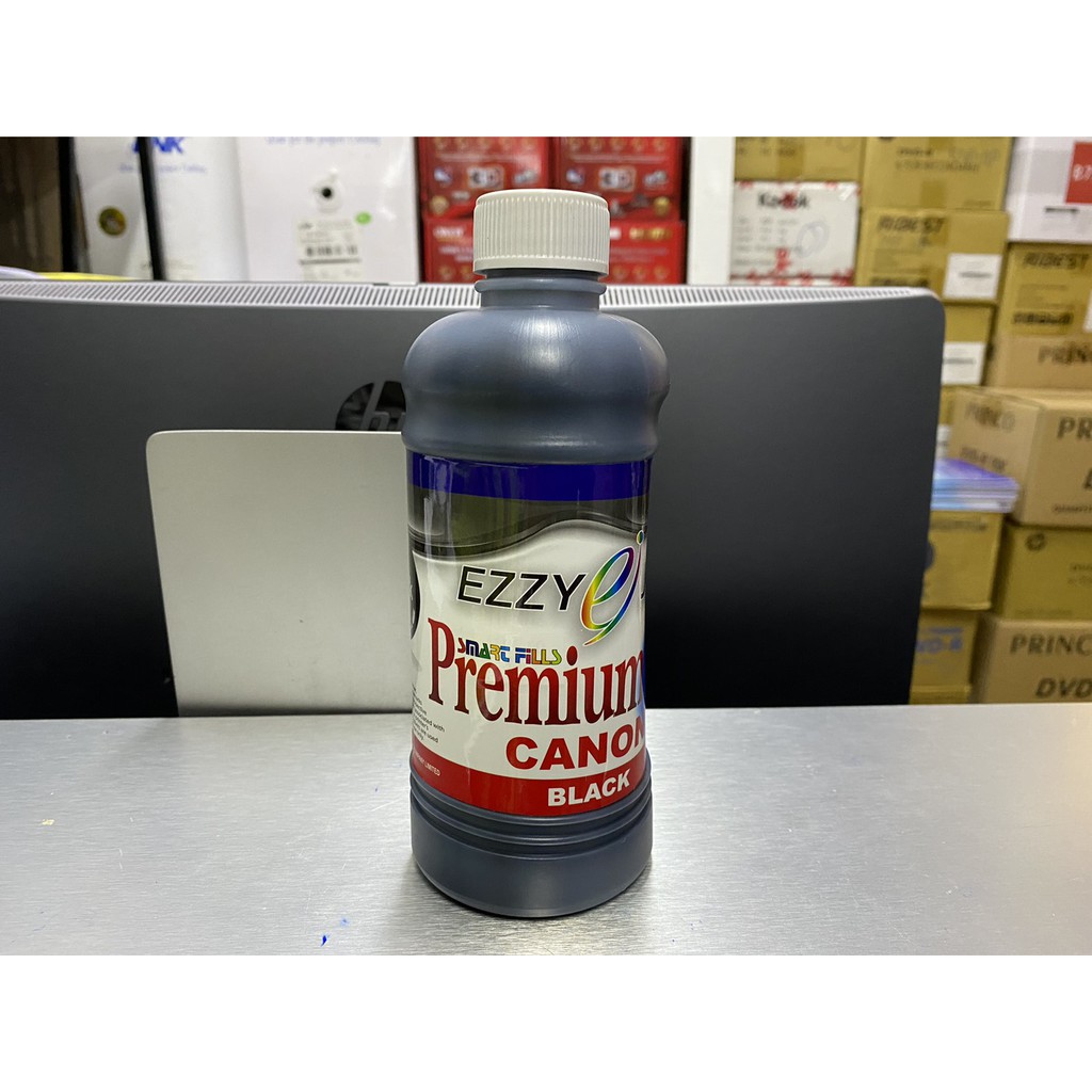 น้ำหมึกพิมพ์ INKJET Ezzy jet 500 ml. ใช้เติมเครื่องพิมพ์ CANON (ฺBK,C,M ...