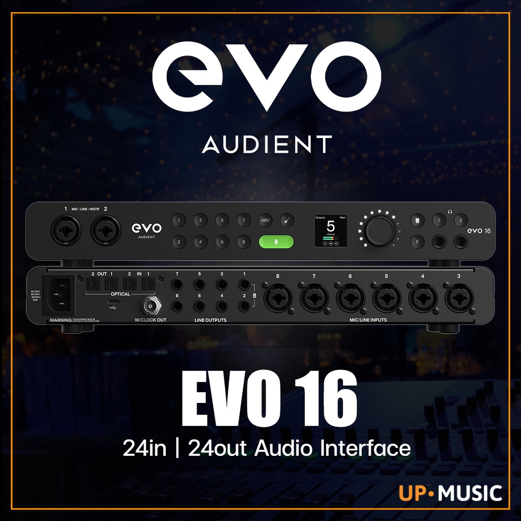 Audient EVO 16 24in | 24out Audio Interface | Shopee Thailand