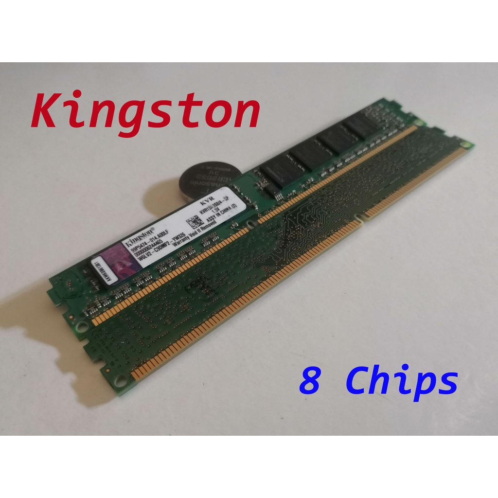 RAM Kingston DDR3 1333 MHz 4GB (ตัวเตี้ย 8 Chips 16 Chips) สำหรับ ...