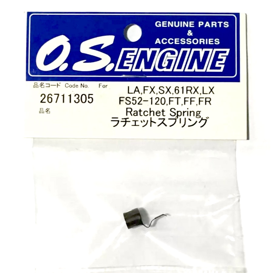 อะไหล่ O.S. Engines Ratchet Spring ใช้กับ LA, FX, SX, 61RX, LX, FS52 ...