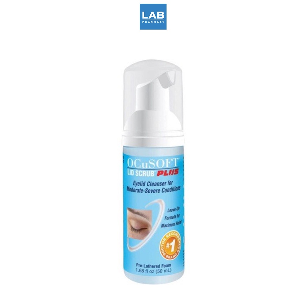 Ocu SOFT Lid Scrub Plus Foam 50ml - อ๊อกคิวซอฟท์ ลิด สครับ พลัส โฟมทำ ...