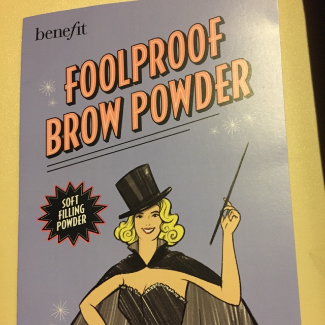 Benefit Foolproof BROW Powder tester เบอร์3 | Shopee Thailand