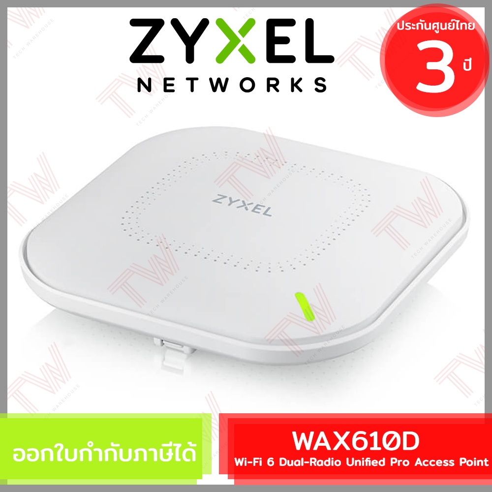 ZYXEL WAX610D WiFi 6 (802.11ax) Dual-Radio Unified Pro Access Point ...