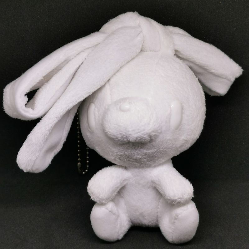 พวงกุญแจกระต่ายโหด Chax GP สีขาวล้วน | Shopee Thailand