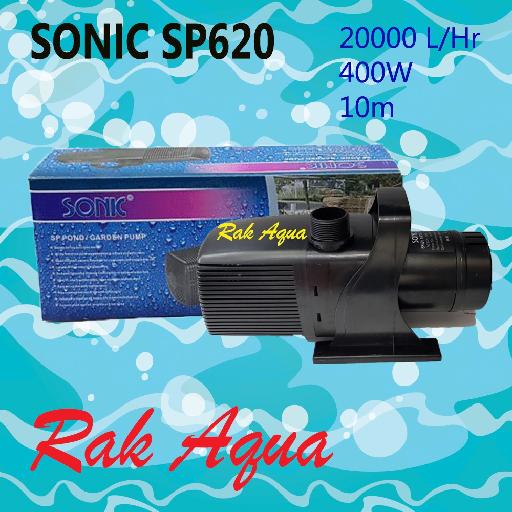 SONIC SP620 ปั้มน้ำ - 20000 L/Hr 400w สายไฟยาว 8.5 เมตร | Shopee Thailand
