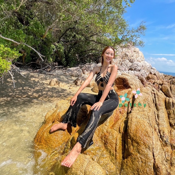 ชุดไปทะเล PATCHY.BKK SET TROPICAL มัดย้อม ชุดเซตพาสเทล | Shopee Thailand