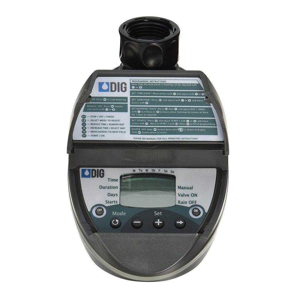 TIMER DIGITAL DIG BO9D อุปกรณ์รดน้ำต้นไม้ สวนและอุปกรณ์ สปริงเกอร์ ปั๊ม ...
