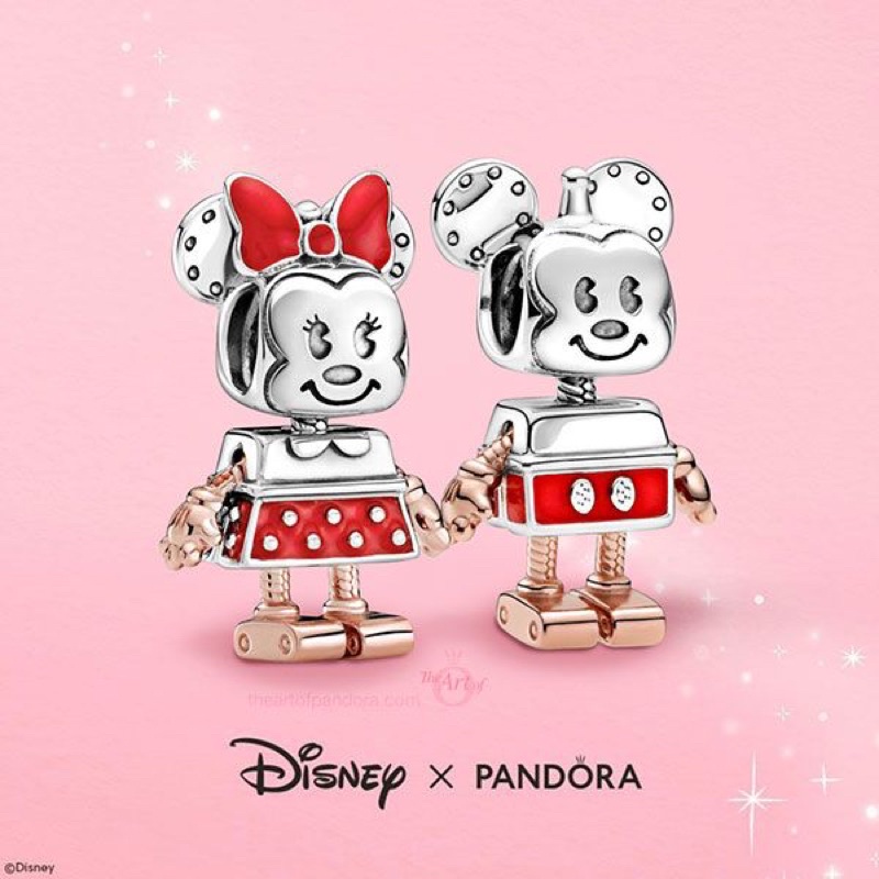 Pandora Disney Mickey Mouse Robot Charm มีมิ๊กกี้1 ตัวสุดท้าย | Shopee ...