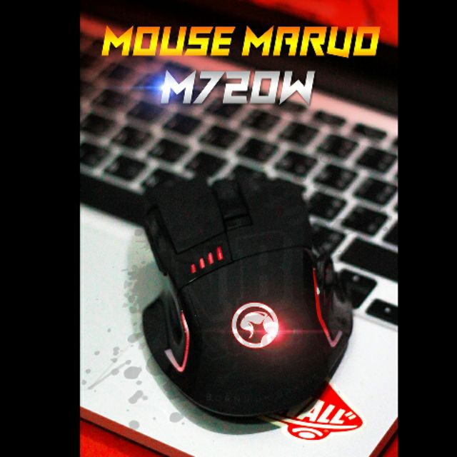 เมาส์เกมไร้สาย Gaming Marvo M720W | Shopee Thailand