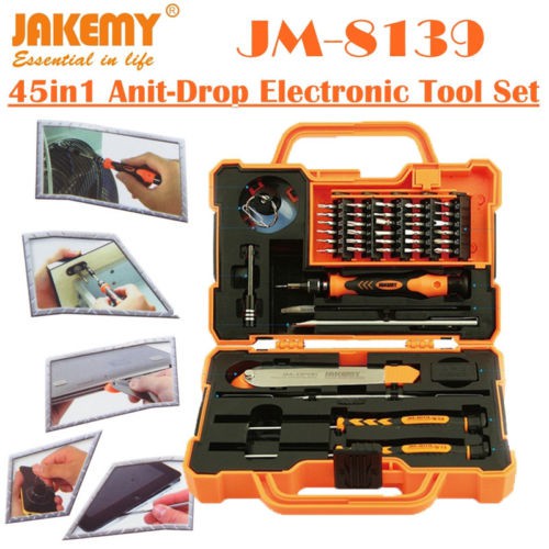 🔥🔥🔥JAKEMY ของแท้!!!JM-8139 45-in-1 ชุดเครื่องมือ ไขควง อเนกประสงค์ 45 ...