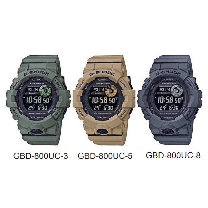 นาฬิกา Casio G-Shock G-Squad รุ่น GBD-800UC-3 ,GBD-800UC-5 ,GBD-800UC-8 - มั่นใจ ของแท้ 100% รับ ...
