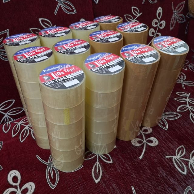 เทปกาว 45หลา Lion Tape ราคาโรงงาน | Shopee Thailand