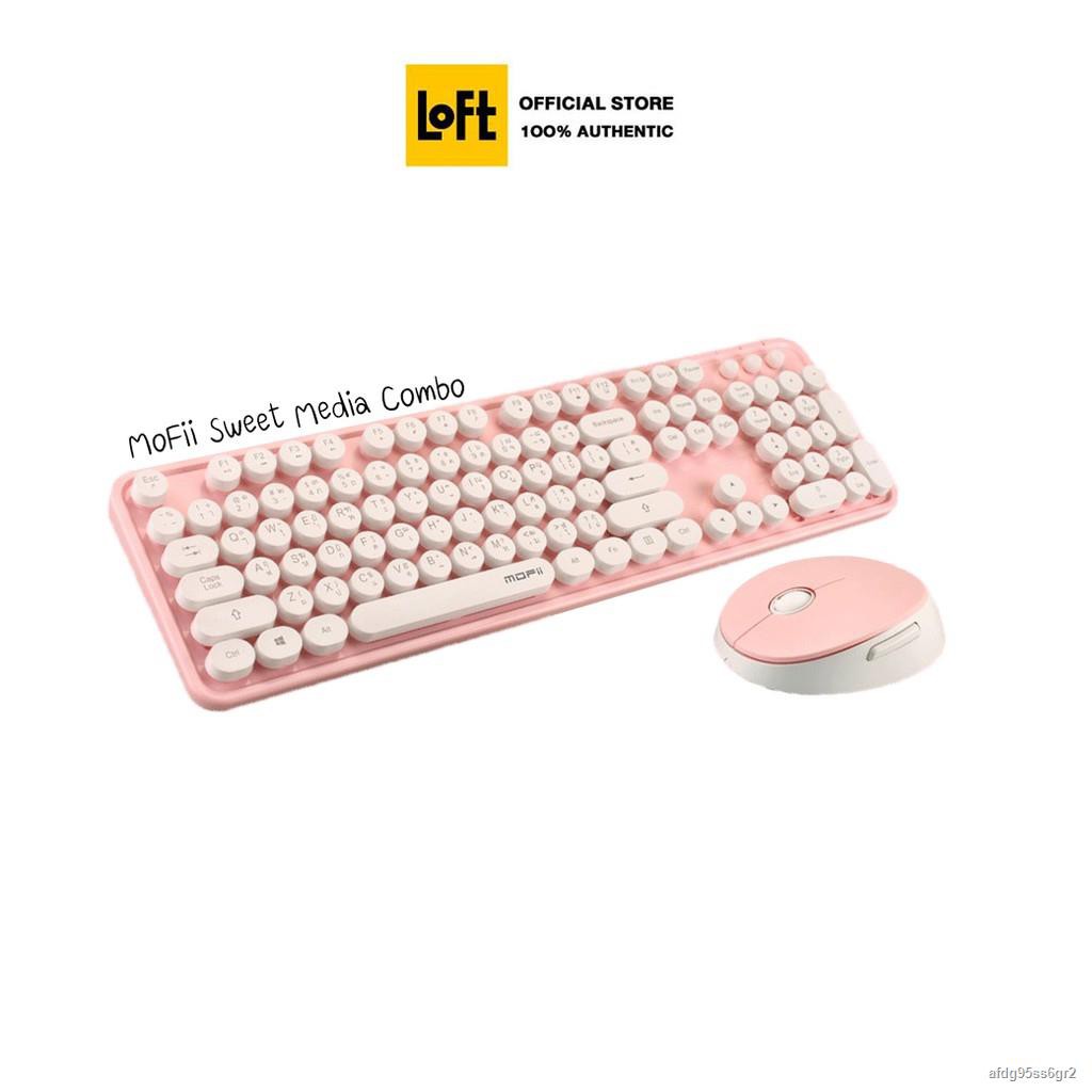 ۩ MOFII SWEET KEYBOARD MOUSE COMBO SET เมาส์และคีย์บอร์ดไร้สาย แป้น ...