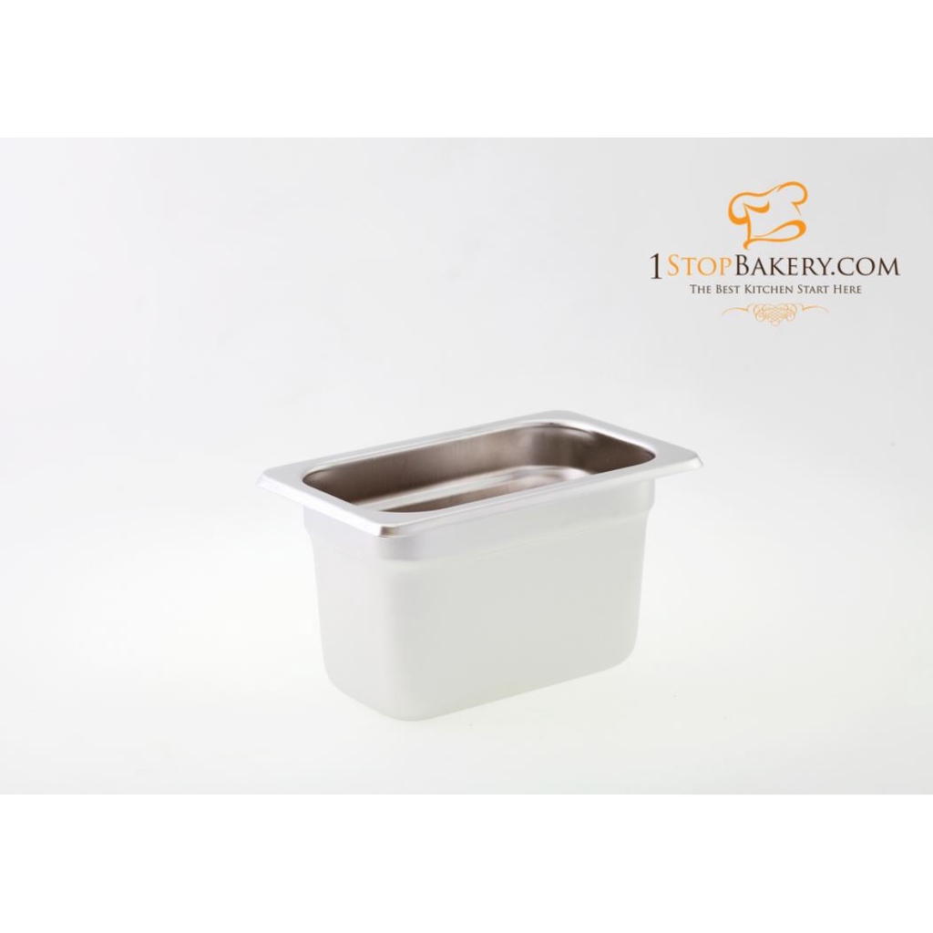 Stainless Steel Service Pan Gn 1/9x100 Mm. Dim 176x108x100 Mm. | Shopee ...