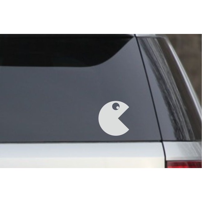 ที่ไม่ซ้ํากัน CUTE CAR GLASS STICKER CUTTING รถสติกเกอร์ PACMAN TOP ...