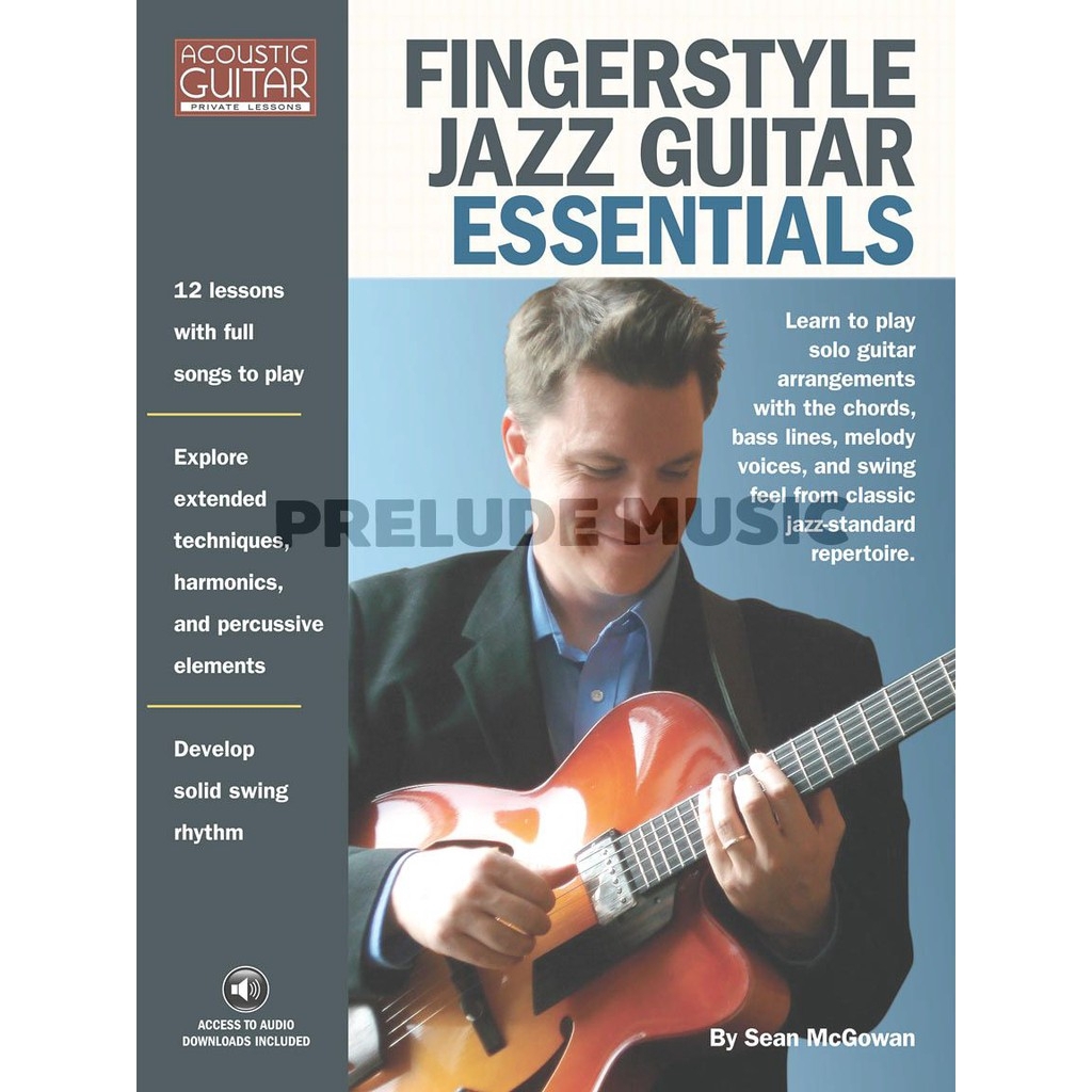 FINGERSTYLE JAZZ GUITAR ESSENTIALS Acoustic Guitar Private Lessons ...