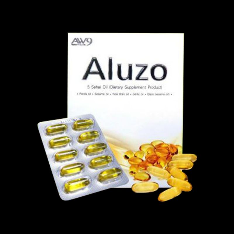 ALUZO ผลิตภัณฑ์อาหารเสริมเพื่อสุขภาพ AW9 (น้ำมัน 5 สหาย) | Shopee Thailand
